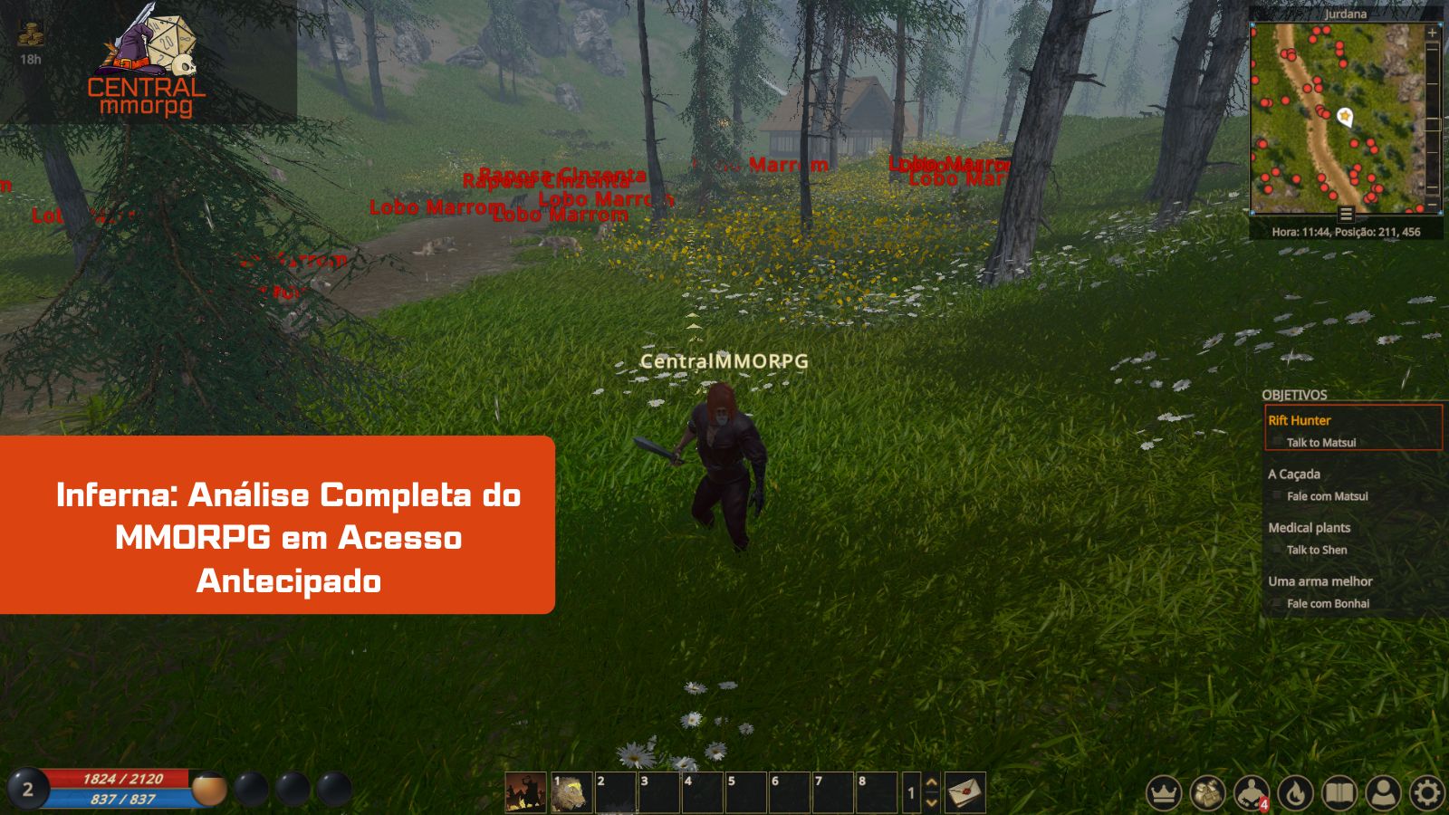 Inferna: Análise Completa do MMORPG em Acesso Antecipado