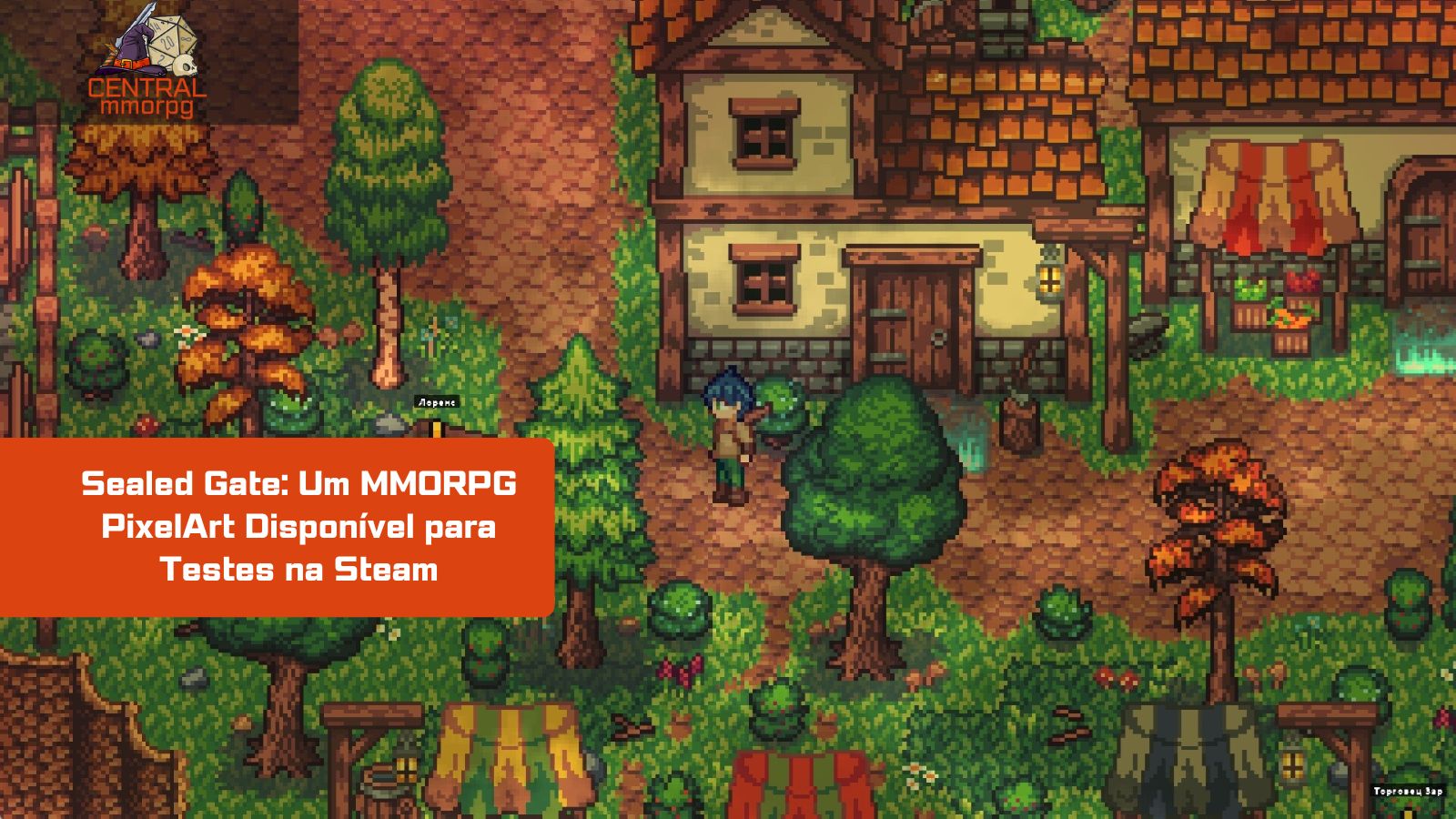 Sealed Gate: Um MMORPG PixelArt Disponível para Testes
