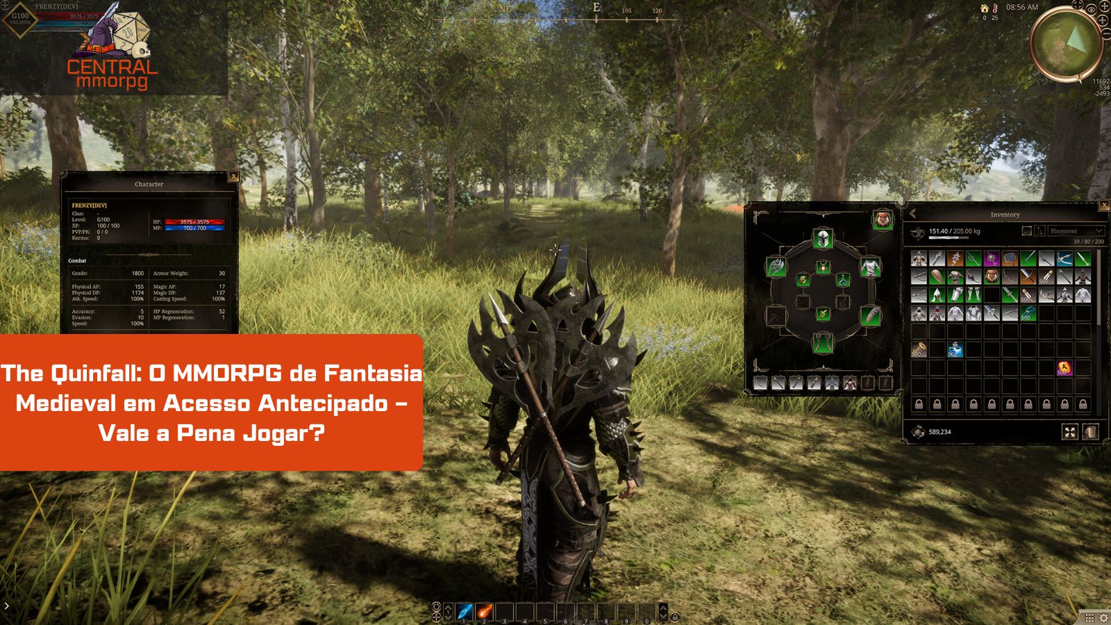 The Quinfall: O MMORPG de Fantasia em Acesso Antecipado