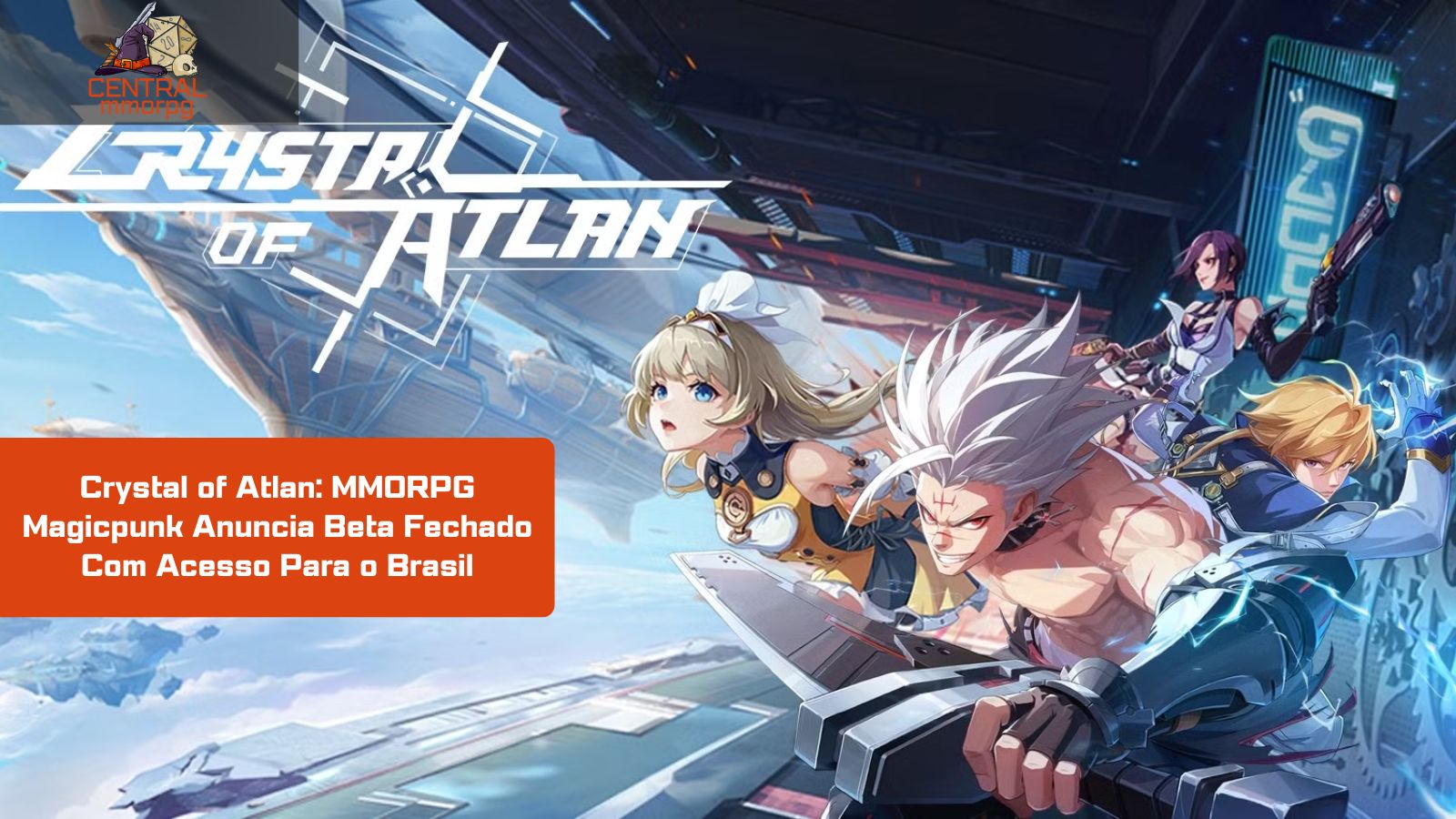 Crystal of Atlan: MMORPG Magicpunk Anuncia Beta Fechado