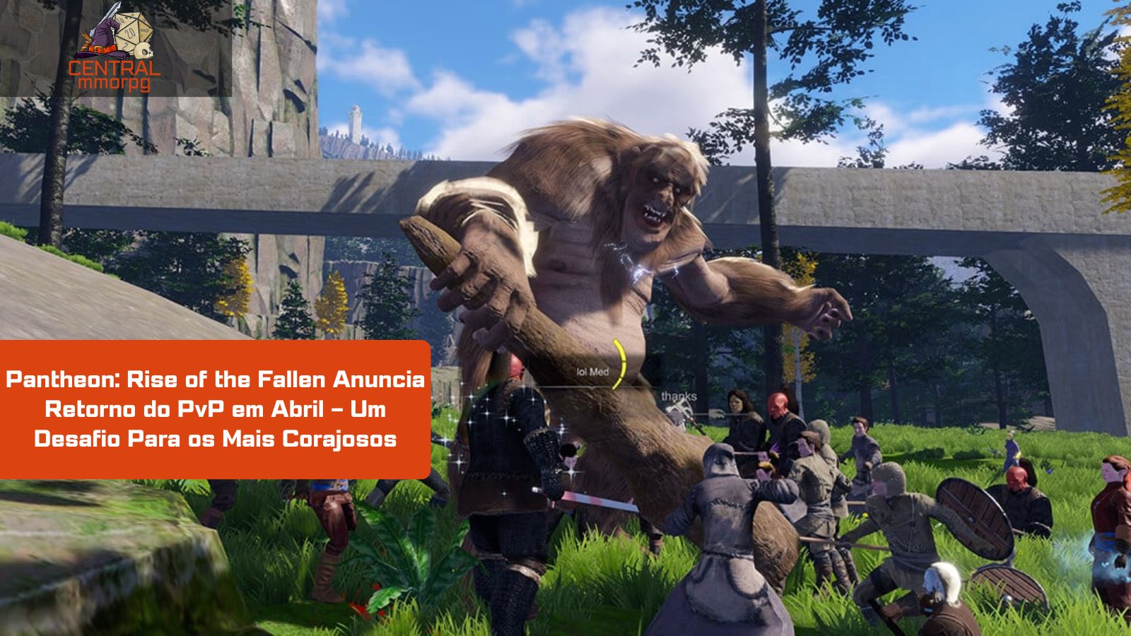 Pantheon: Rise of the Fallen Anuncia Retorno do PvP em Abril