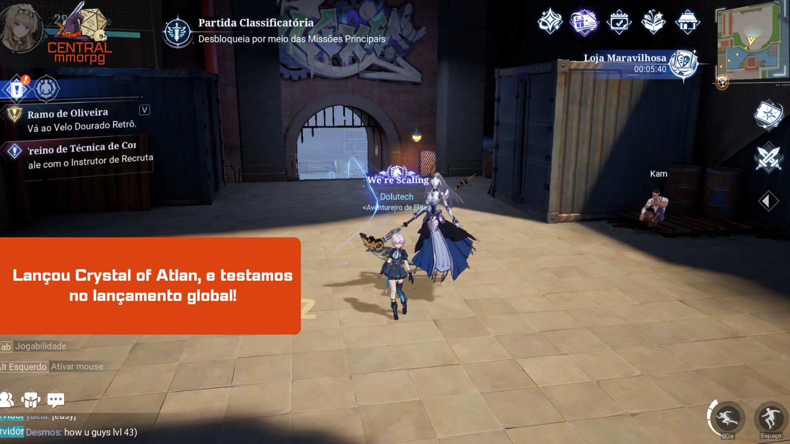 Lançou Crystal of Atlan, e testamos no lançamento global!
