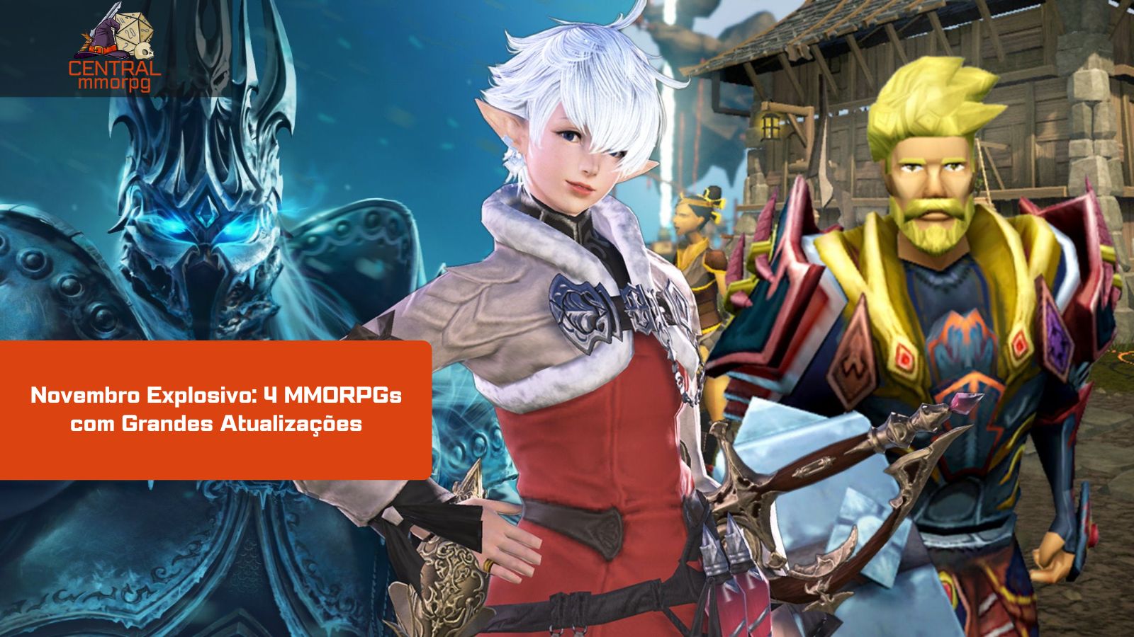Novembro Explosivo: 4 MMORPGs com Grandes Atualizações